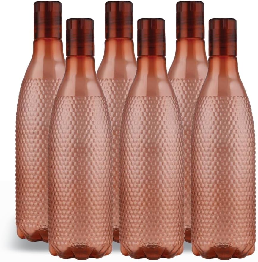 Amazon.com: oliveware Honeycomb Design Premium PET Water Bottle With ...