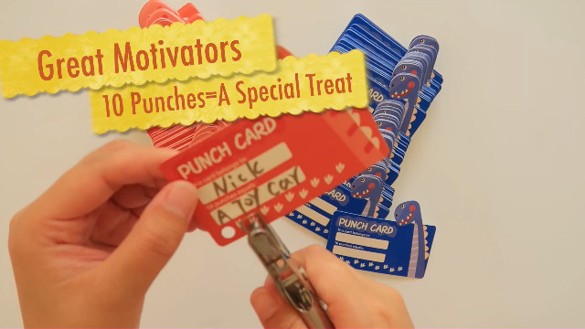 Watch 200 Pcs Punch Cards with Hole Puncher, Incentive Reward Card on ...