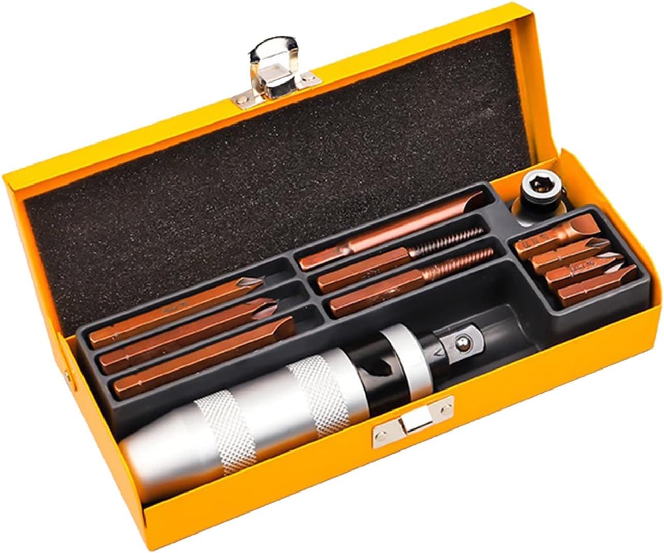 Amazon.co.jp: Impact Screwdriver Set, Heavy Duty Shock Screwdriver ...