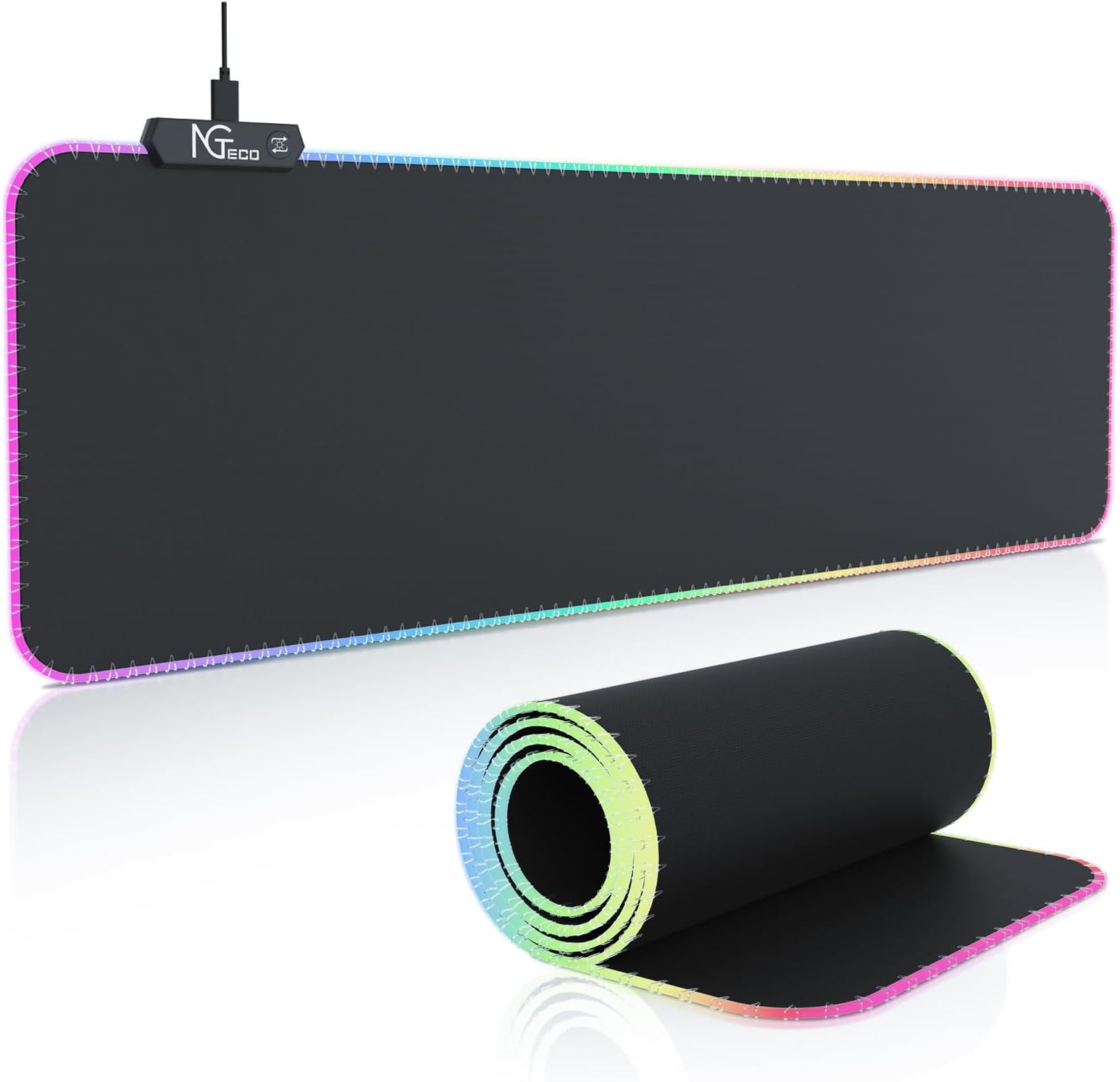 excovip Gaming Mouse Pad,Honeycomb Science Technology Extended Mousepad ...