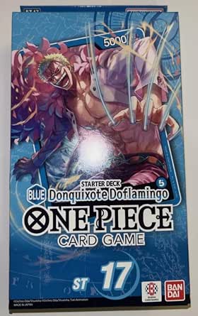 One Piece ST-17 Starter Deck English New Sealed Blue Donquixote ...