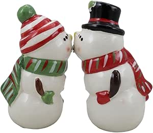 Amazon.com: Ebros Festive Holiday Winter Season Christmas Mr And Mrs ...