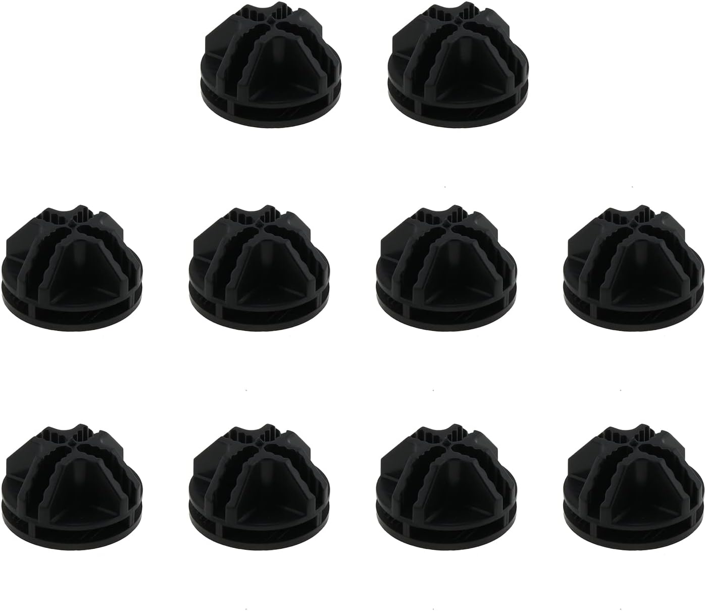 Amazon.com: E-outstanding 10PCS Plastic Wire Grid Cube Storage Shelving ...