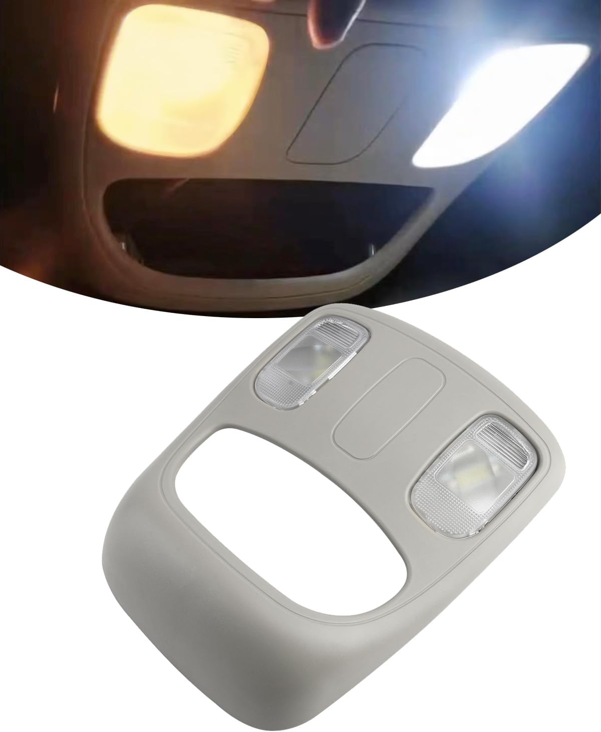 Amazon.com: Upgraded Dome Light, LED Overhead Console Map Reading Lamp ...