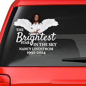 Amazon.com - in Memory of Personalized Memorial Decals. Loss of Loved ...