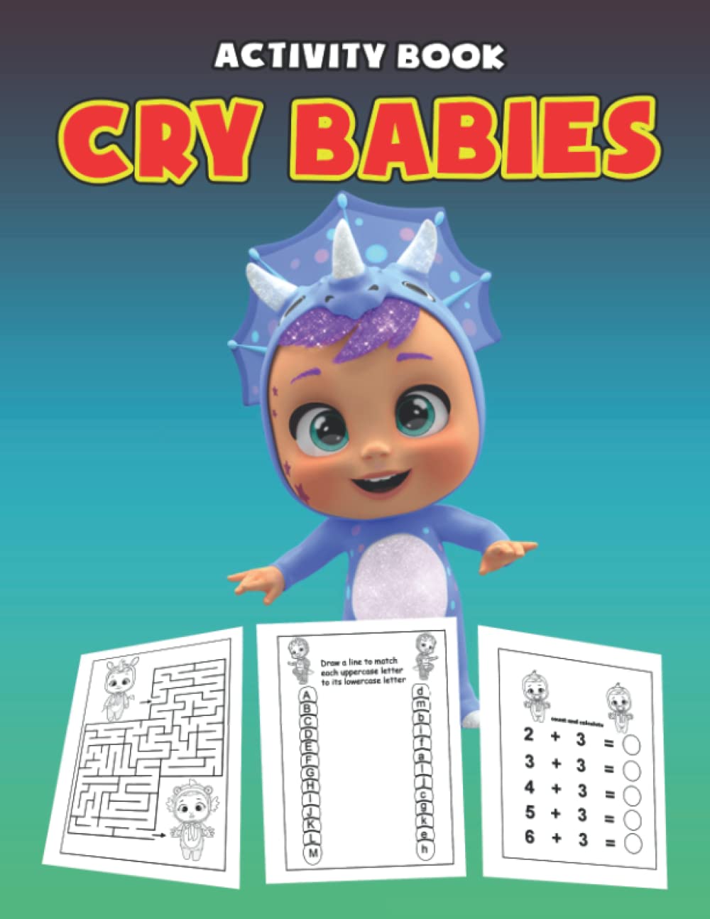 Cry Babies Activity Book Collection With Creative And Amazing Coloring ...
