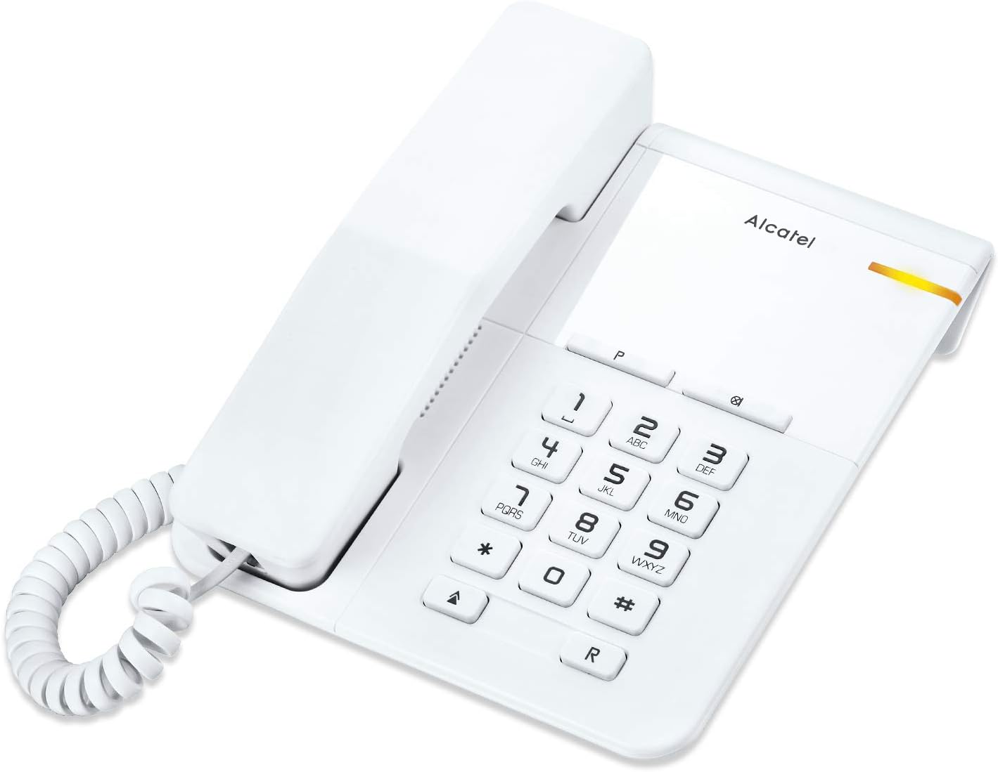 Alcatel T22 - Teléfono fijo moderno con cable, diseño clásico para ...