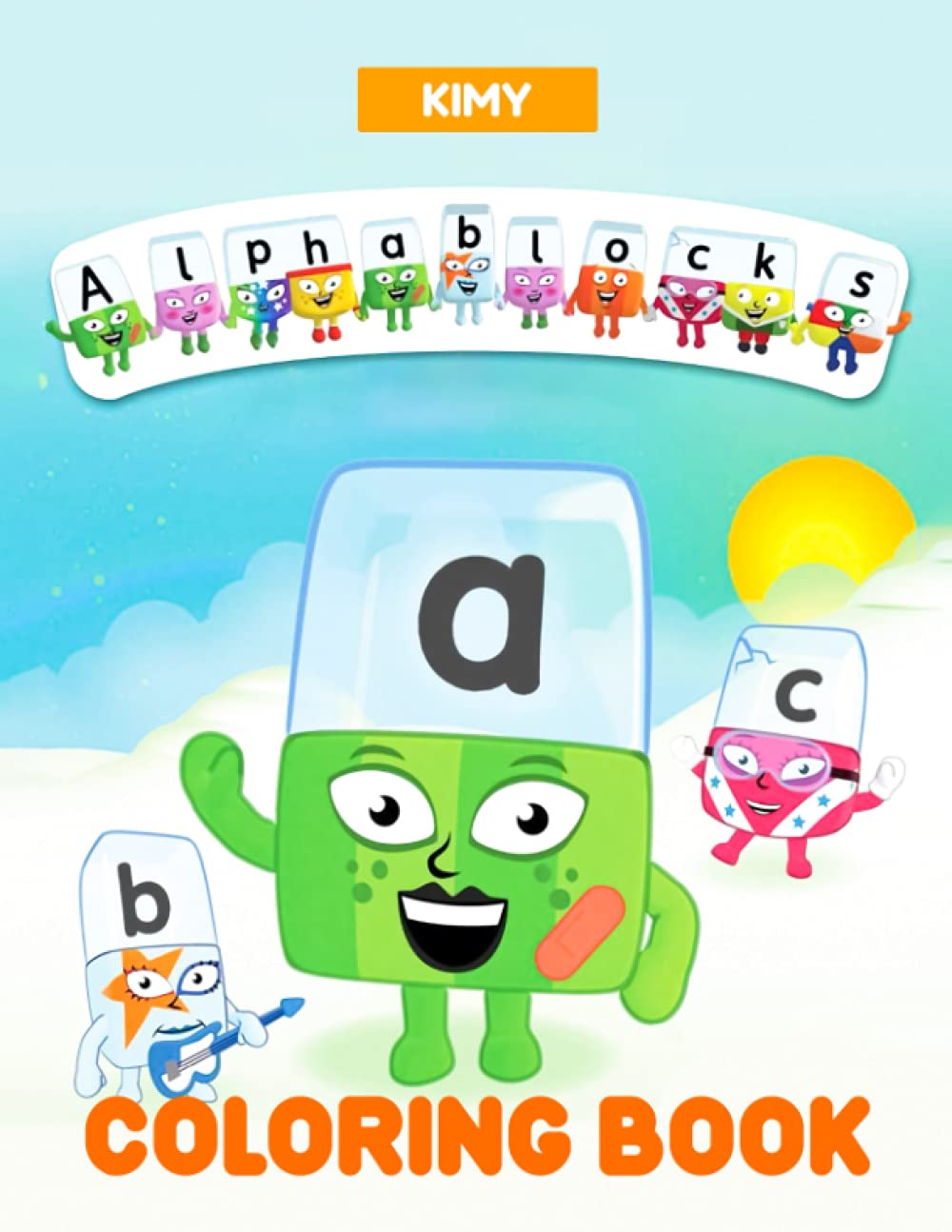 Buy Kimy - Alphablocks Coloring Book: Preschool Activity Workbook for ...