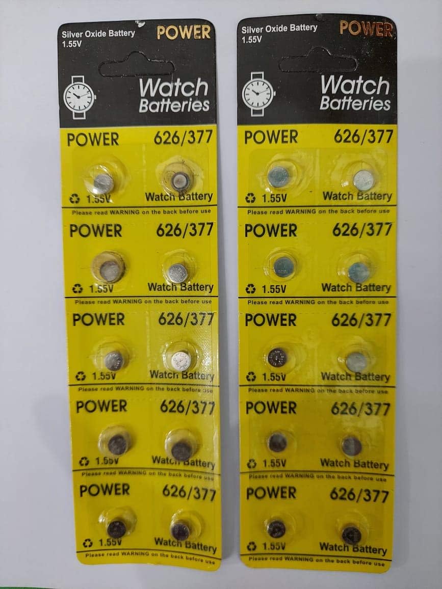 Seizaiken SR920SW 371 Silver Oxide Batteries 1.55V for Wrist Watch ...