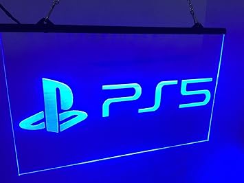 Led Light Sign For PlayStation 5 Game Room or Shop gaming Systems Parts ...