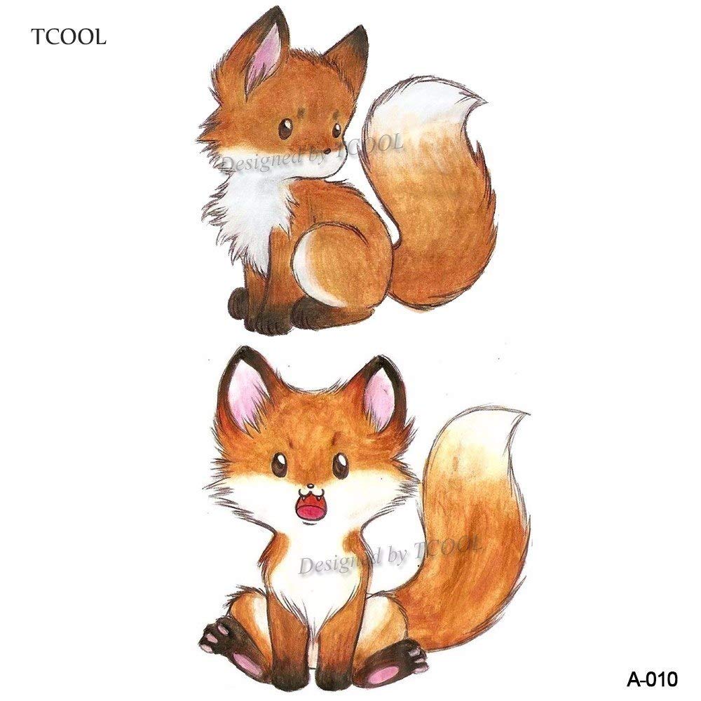 Cute Fox Tattoo