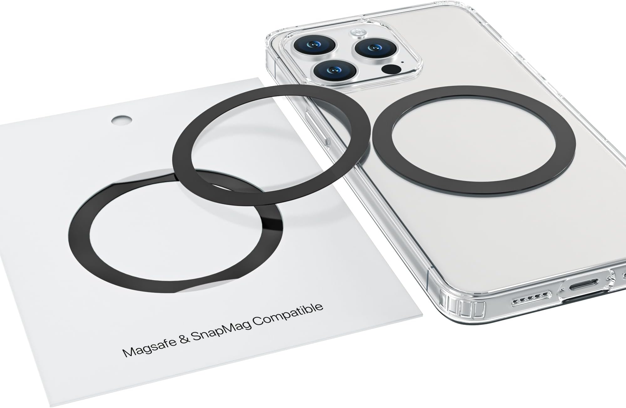 Magnetic Magsafe Ring 2pack with Manual Card for iPhone15 iPhone 14 ...