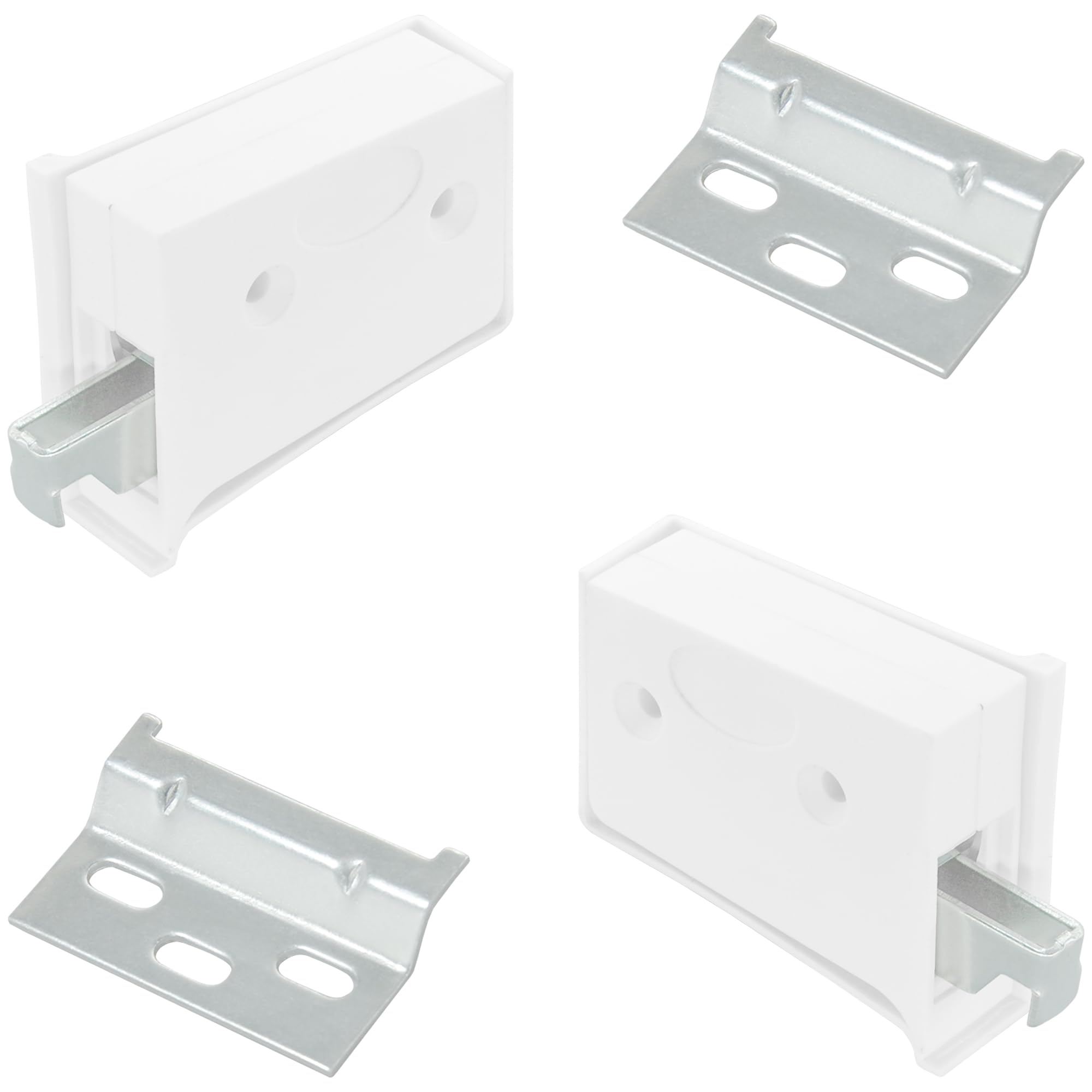 8 Sets Cabinet Suspension Fittings Hangers,Cabinet Hanging Bracket and ...