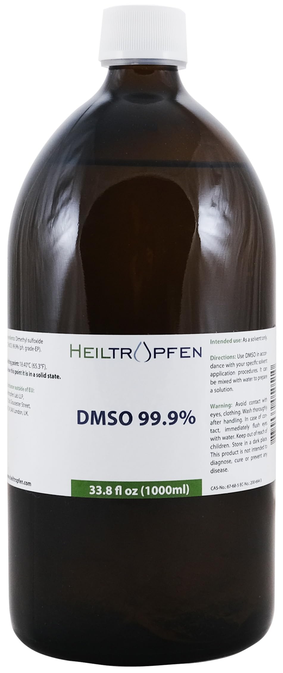 Snapklik.com : Low Odor DMSO - Dimethyl Sulfoxide Liquid 33.8 Oz - 1000 ...
