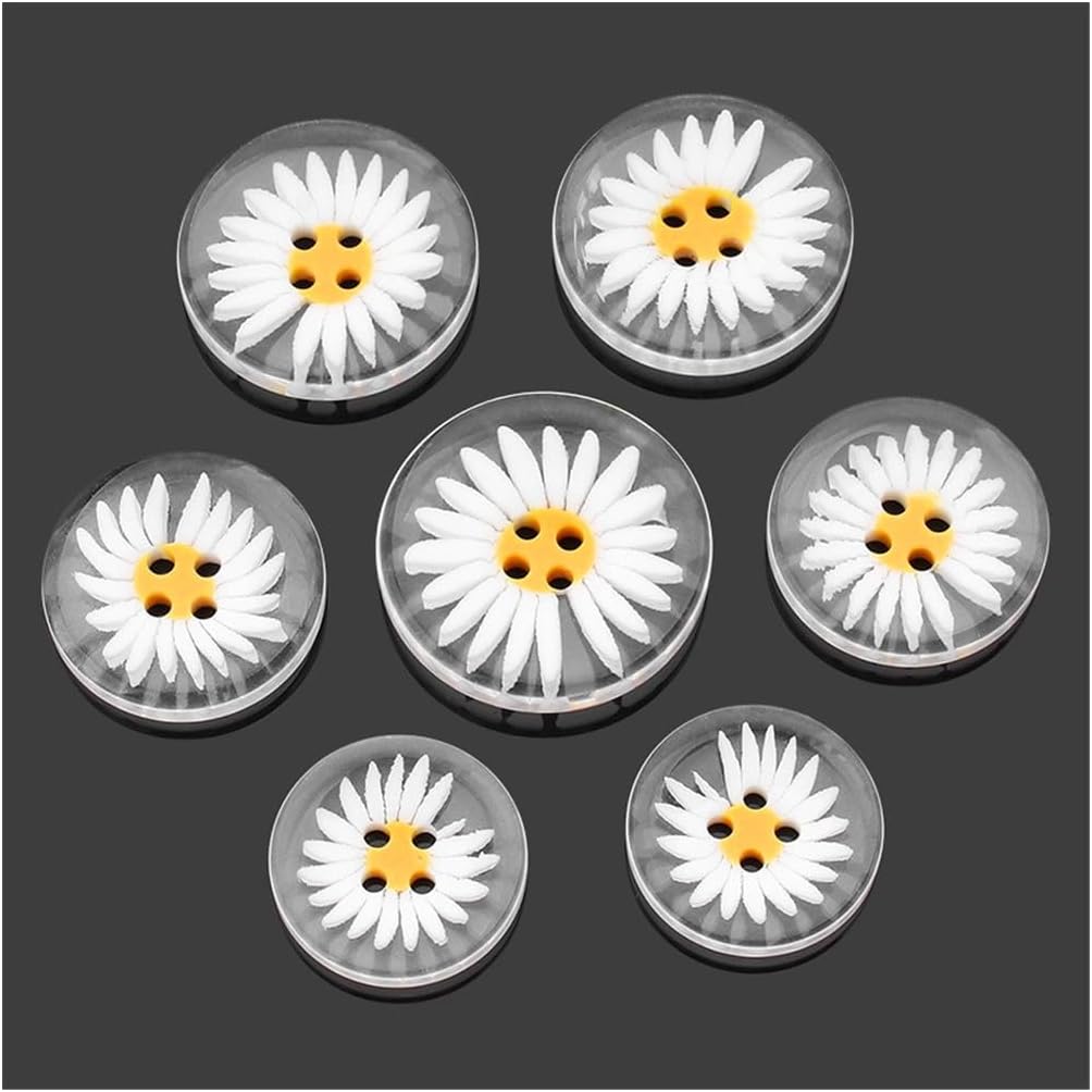 Amazon.com: 10Pcs Resin Buttons for Sewing DIY Handicraft Size Range 11 ...