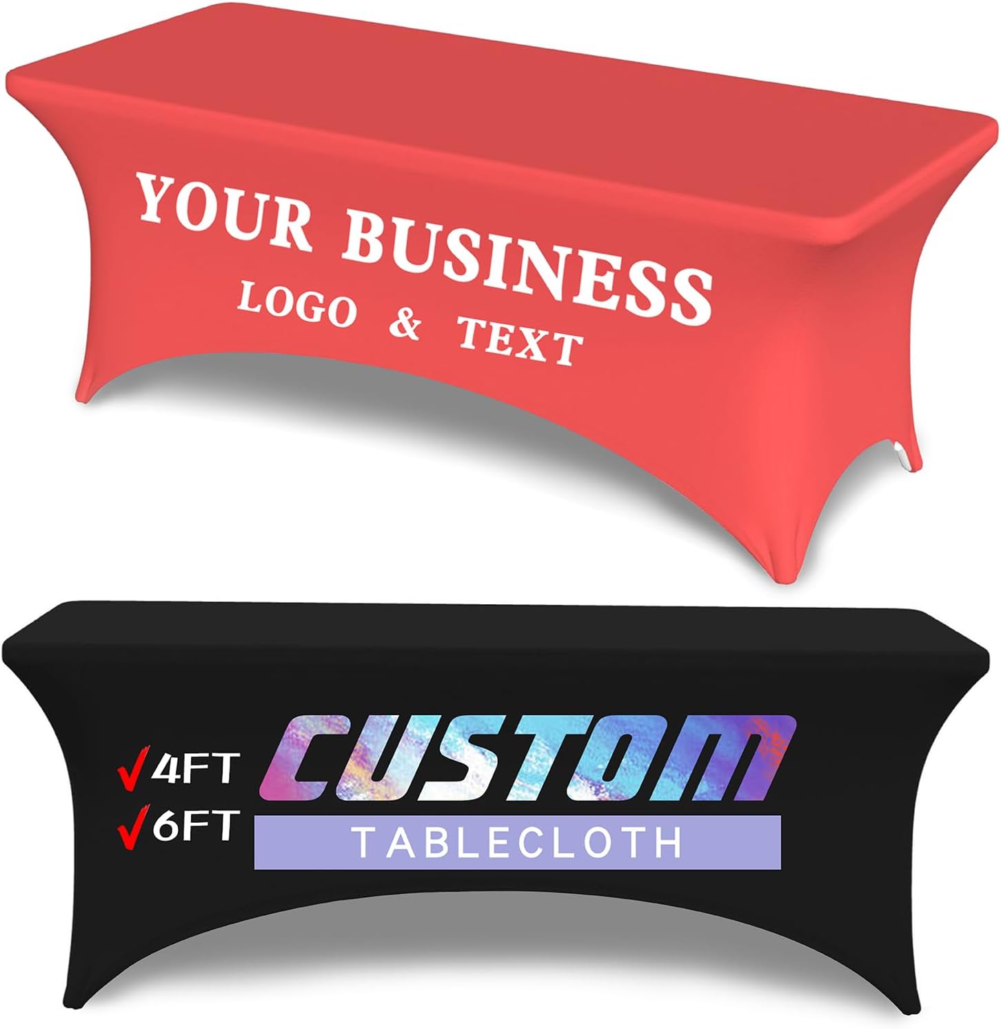 Amazon.com: yunmaimy Custom Table Cloth, Personalized Stretch Spandex ...