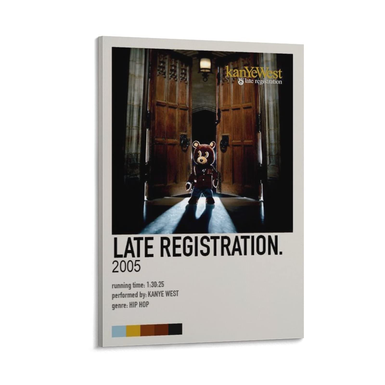 Kanye West Album Cover Late Registration