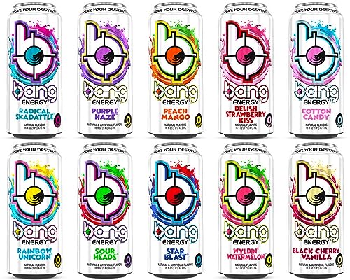 Snapklik.com : Bang Energy Cans, 16 Fl Oz, 12 Pack