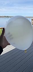 Amazon.com: Bubble Clear Balloon 120 Pieces Transparent Round Latex ...