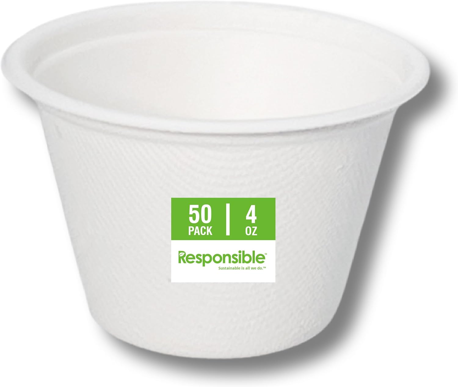 Amazon.com: Responsible Products 4 oz Portion Cups, Tree-Less ...