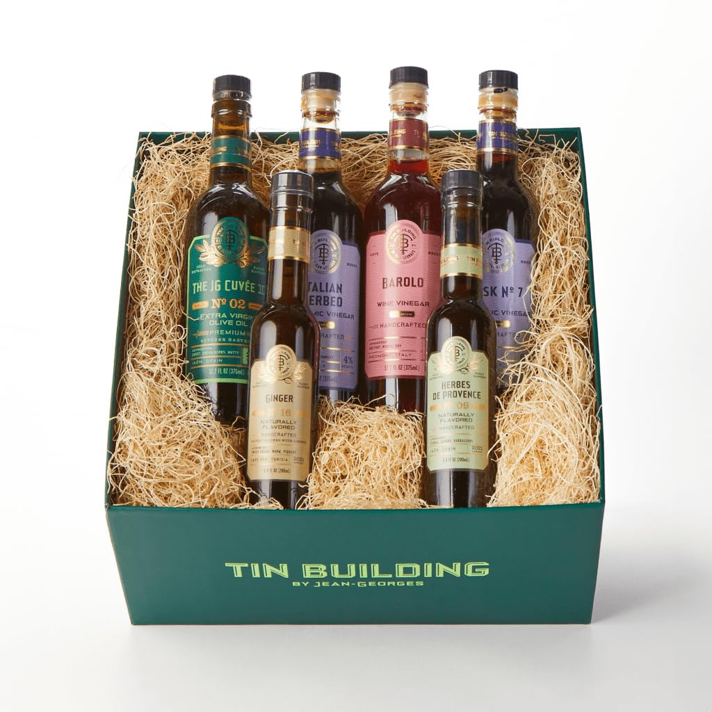 Amazon.com: The Dressing Essentials – Gourmet Gift Box featuring Tin ...