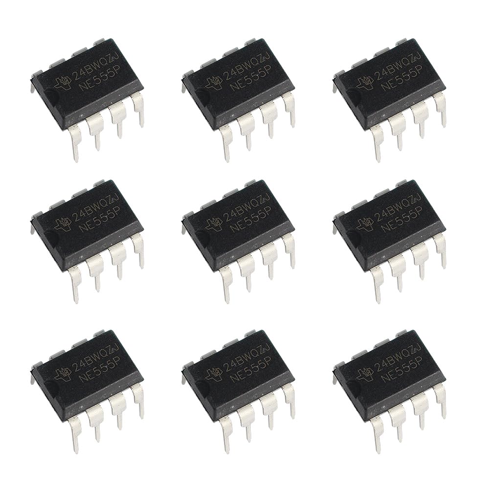Snapklik.com : NE555 Timer IC NE555P Pulse Generator DIP-8 - Single ...