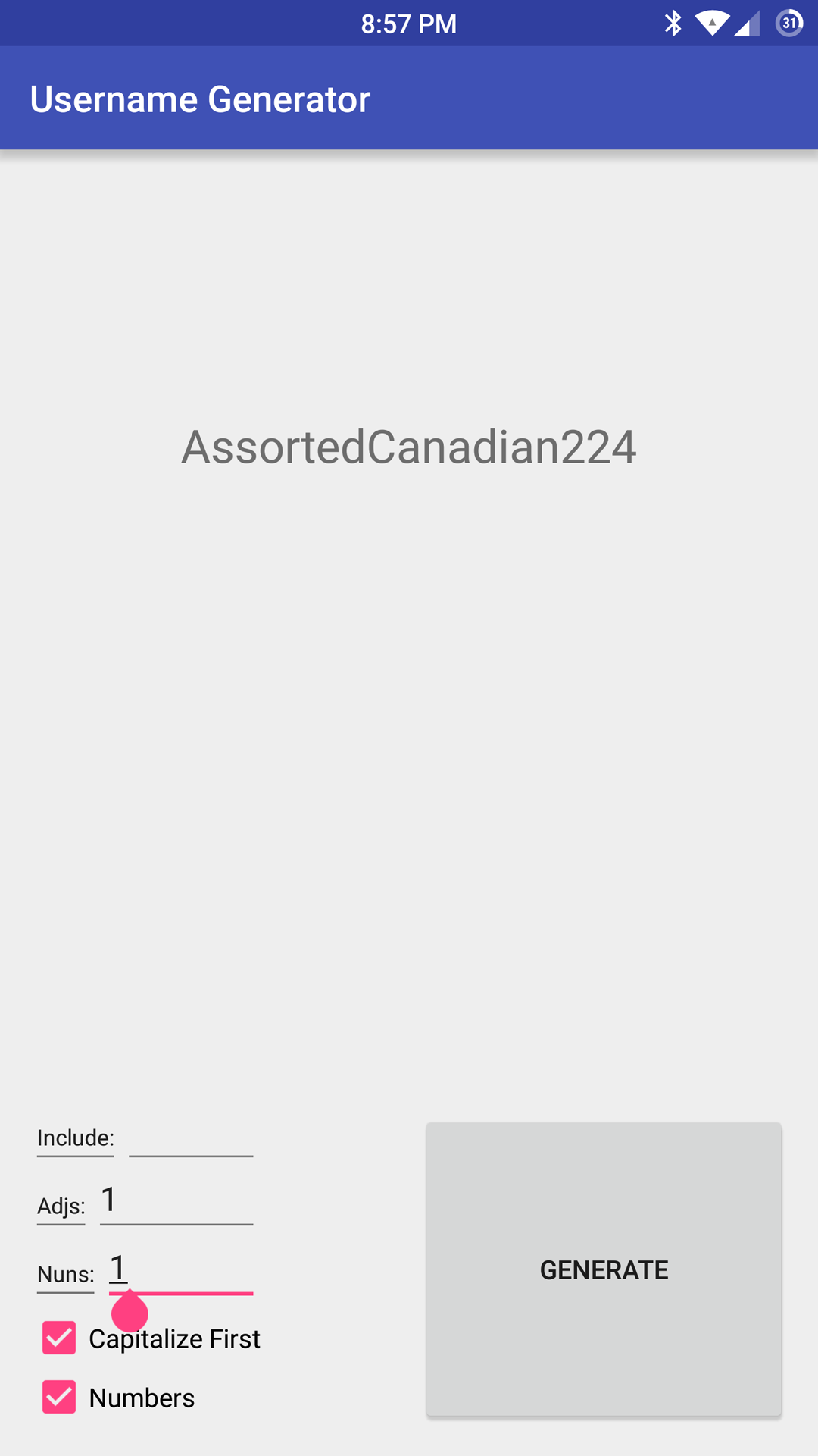 Username Generator - App on Amazon Appstore