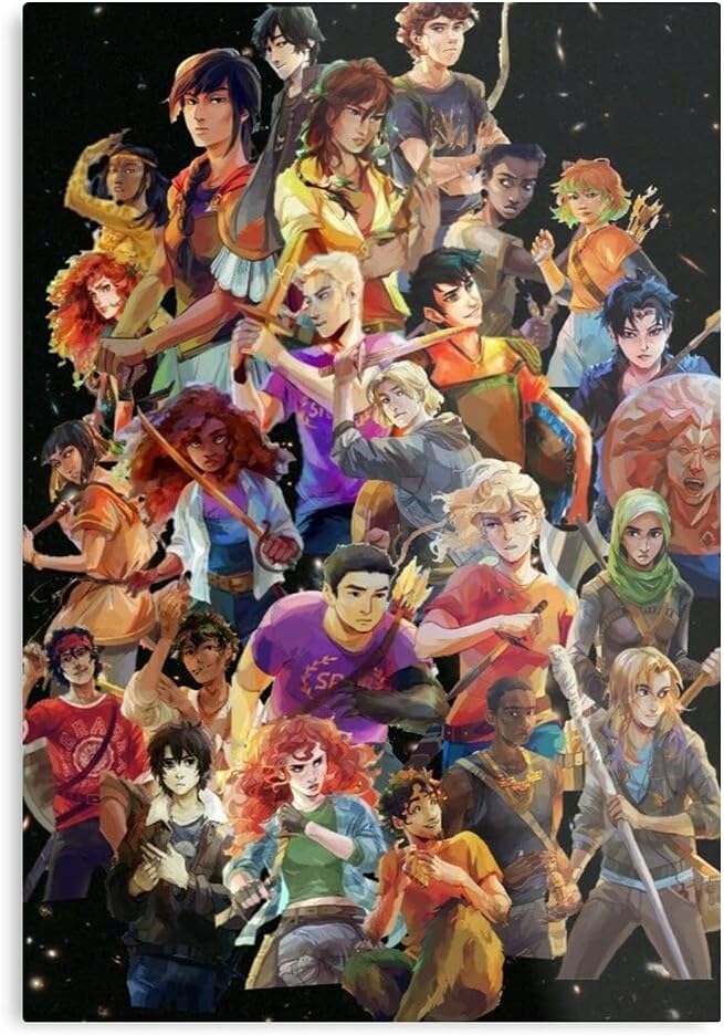 Amazon.com: Levesque Mclean Annabeth Chase De Nico Valdez Angelo Piper ...