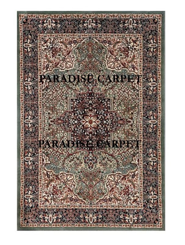 Buy PARADISE CARPET CREATION Kashmiri Traditional Design Silk Touch ...
