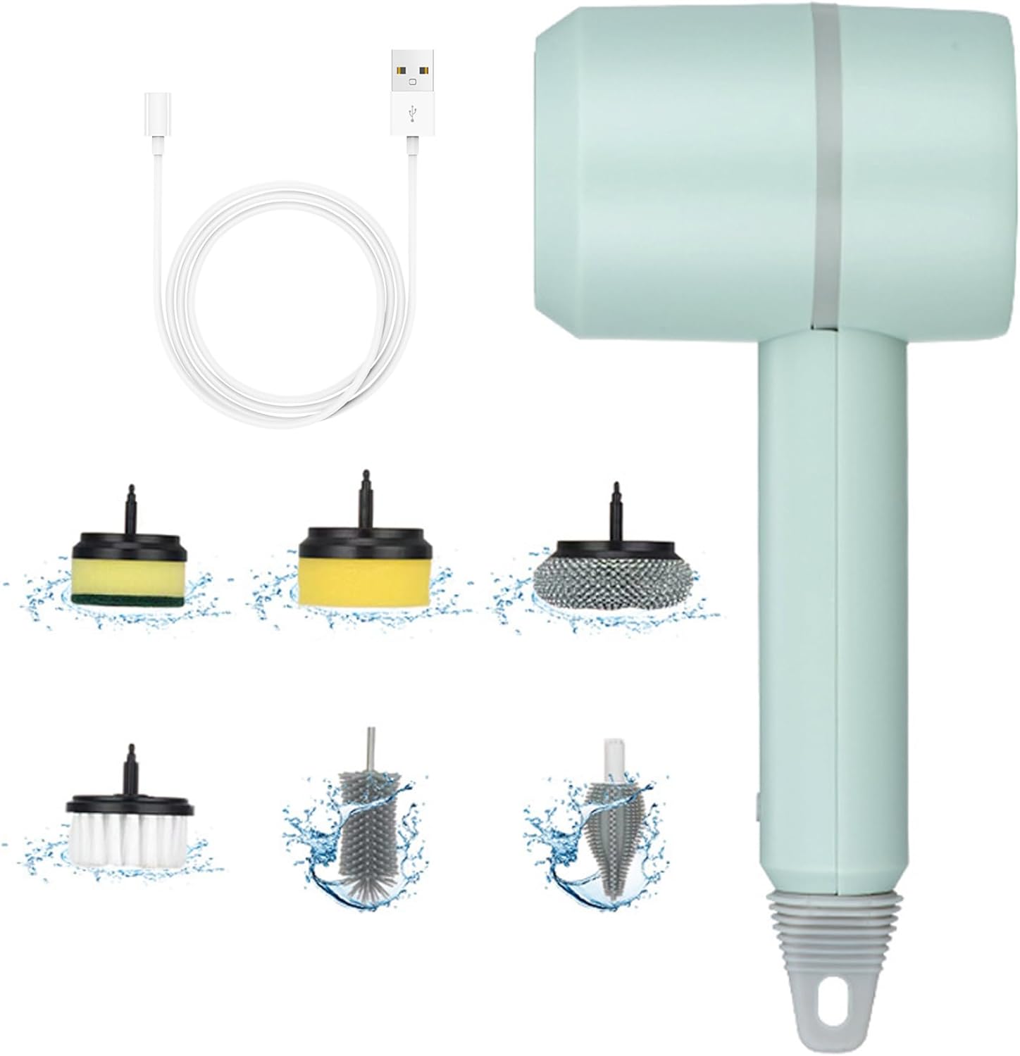 Dish Buddy,Dish Gun For Washing Dishes, Electric Scrub Brush, Electric ...