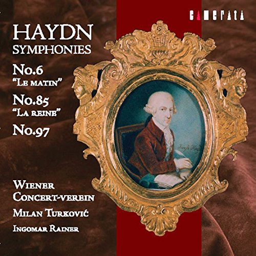 Amazon.com: Haydn: Symphonies Nos. 6, 85 & 97 : Milan Turkovic, Wiener ...