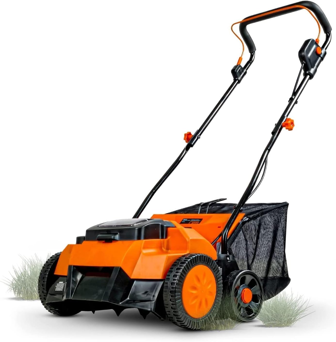 Amazon.com : SuperHandy Cordless 14.2-in Dethatcher/Scarifier & Lawn ...