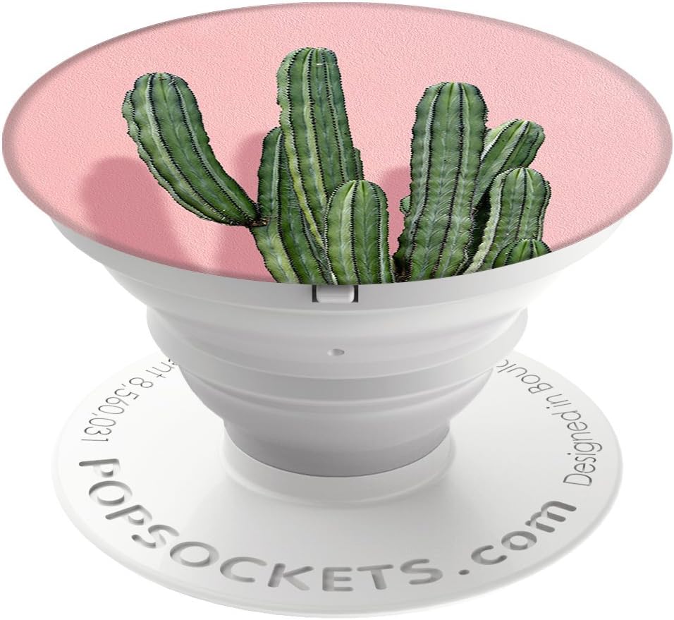 Amazon.com: PopSockets Stand for Smartphones and Tablets - Aspyn Cactus ...