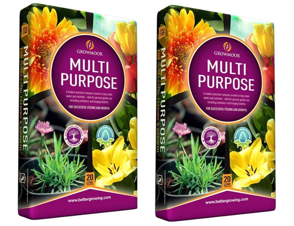 2x 10L Multipurpose Compost : Amazon.co.uk: Garden