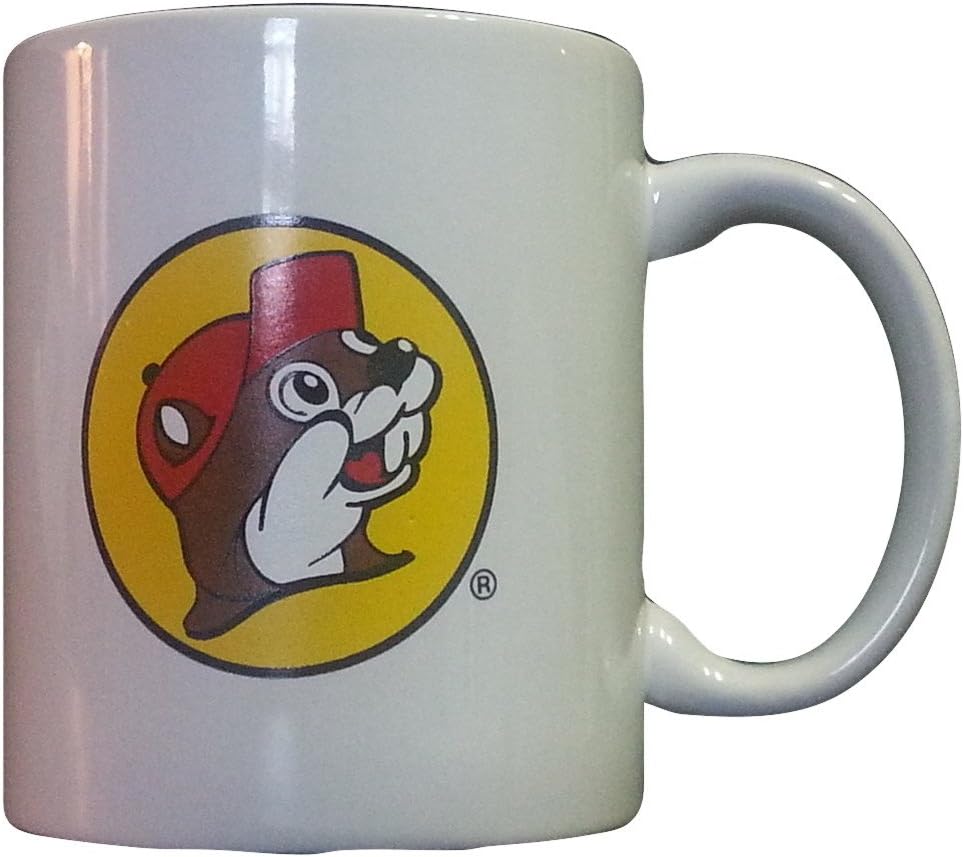 Amazon.com | Buc-ees 12 Oz Ceramic Beaver Coffee Mug: Coffee Cups & Mugs