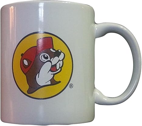 Amazon.com | Buc-ees 12 Oz Ceramic Beaver Coffee Mug: Coffee Cups & Mugs
