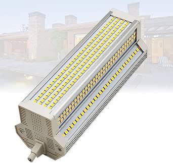 60W 189mm R7S LED 1000W Halogen Equivalent J-Type 189mm 110-240V 6000K ...