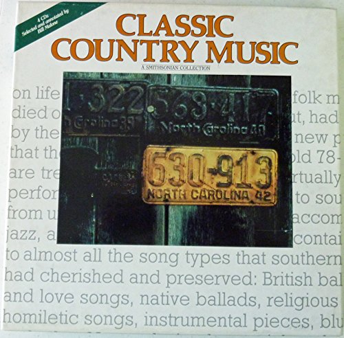 Amazon.com: Classic Country Music - A Smithsonian Collection - 4 Audio ...