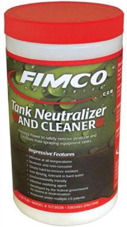 Amazon.com: 2 LB -FIMCO SPRAYING TANK NEUTRALIZER / CLEANER - EASILY ...