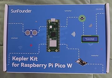 Amazon.com: SunFounder Raspberry Pi Pico W Ultimate Starter Kit with Online Tutorials, RoHS ...