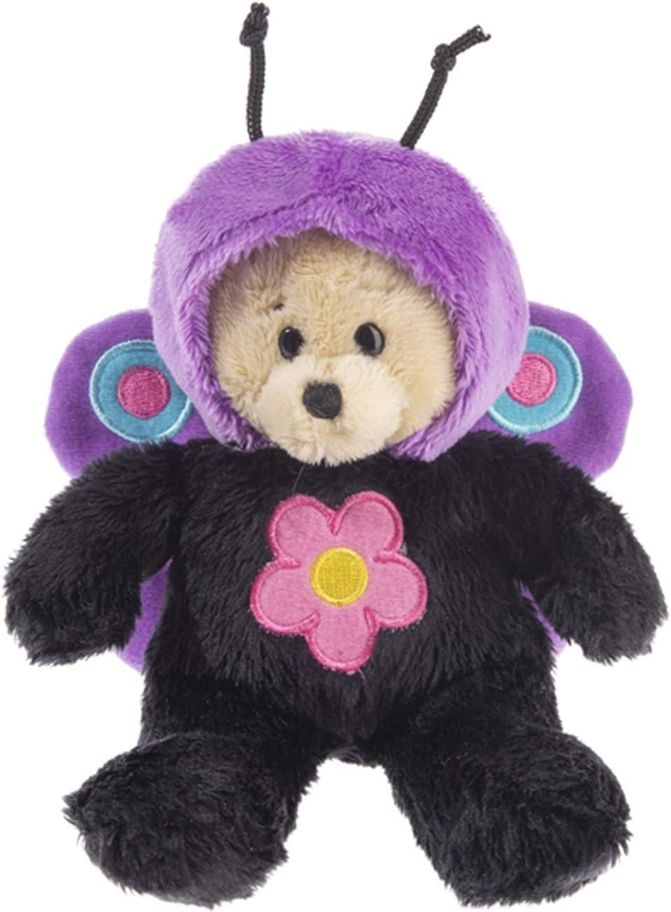 Amazon.com: Ganz 6" Wee Bears Plush Butterfly Stuffed Animal from The ...