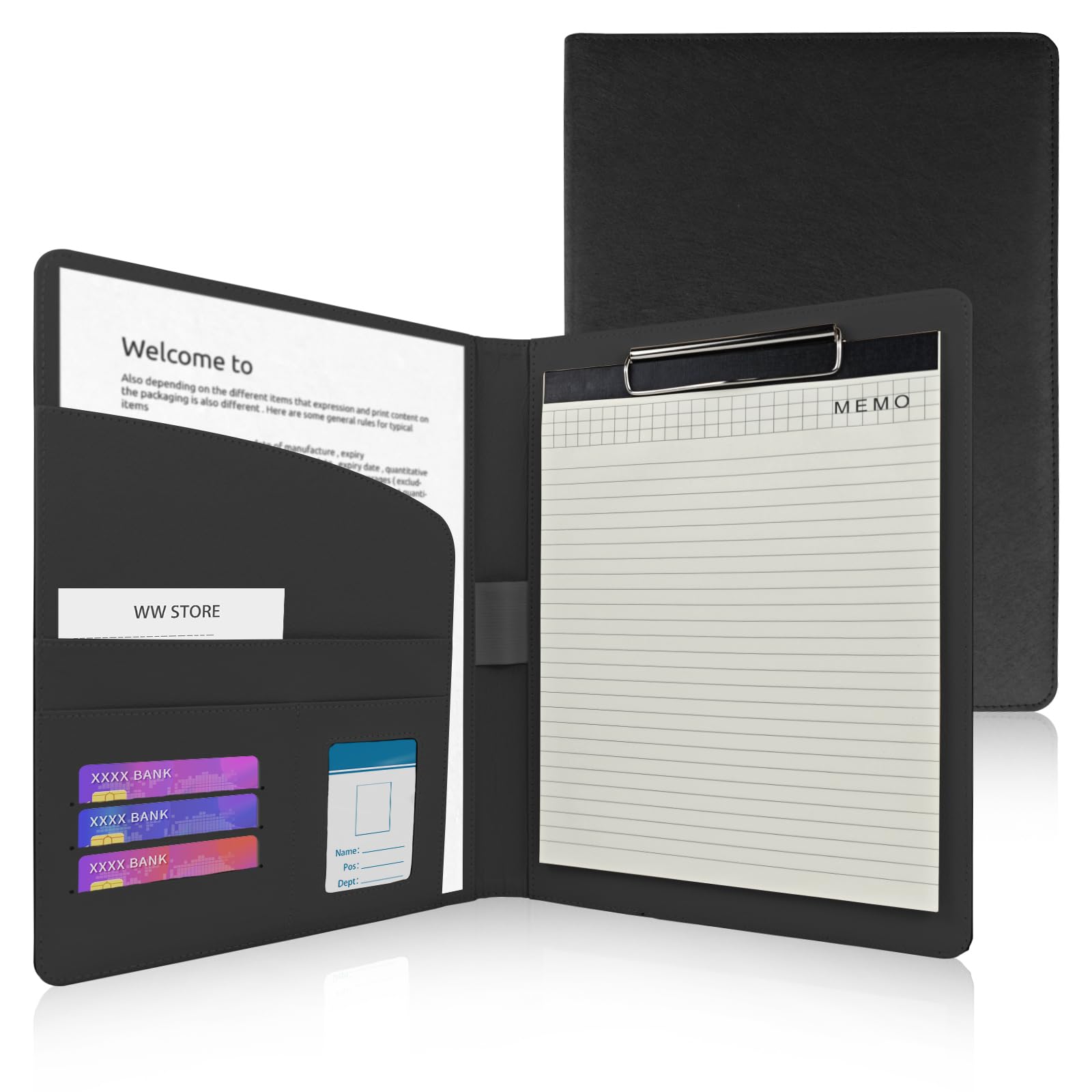 Amazon.com : Portfolio Organizer with Memo, Legal Resume Portfolio ...