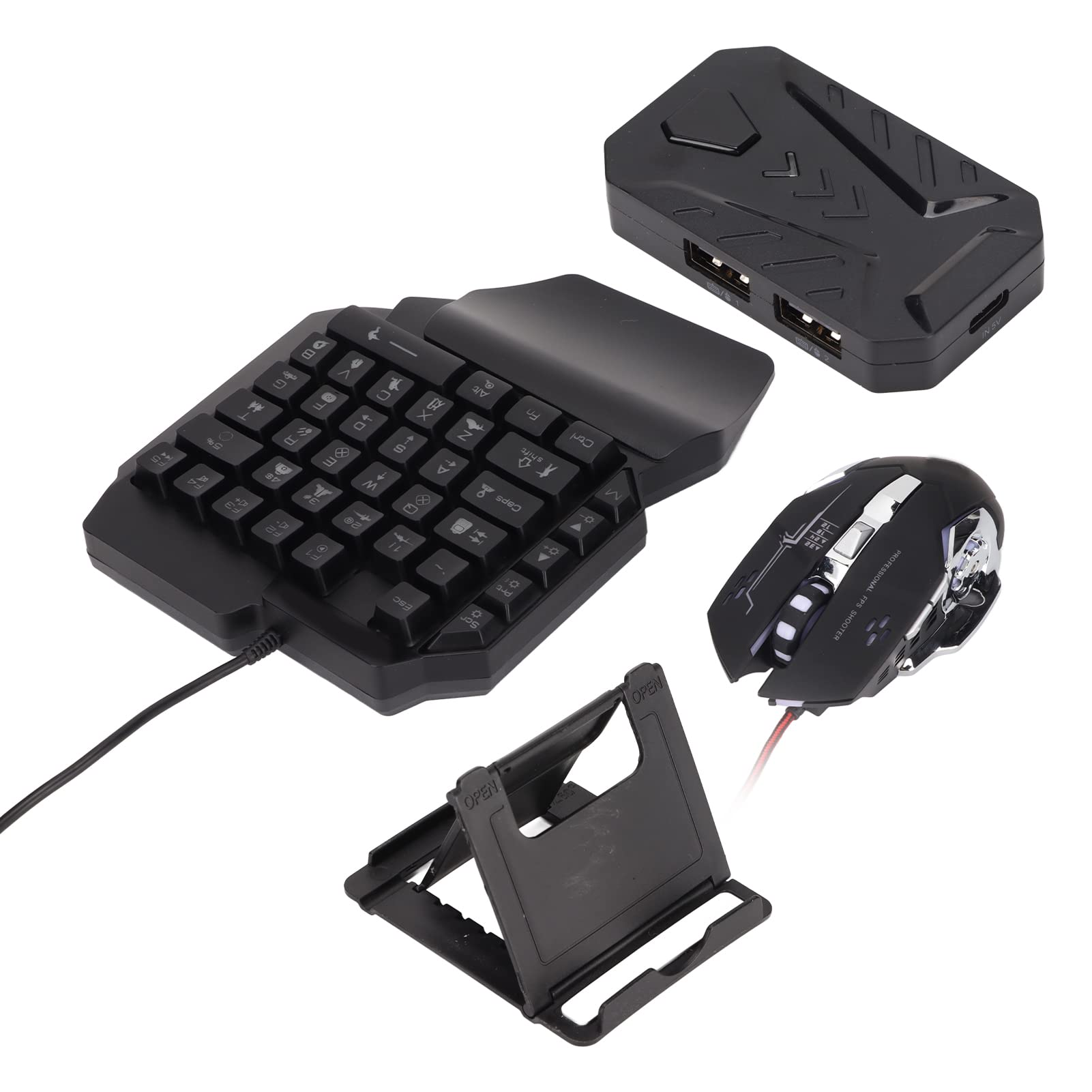 Amazon.com: Gaming Keyboard and Mouse Combo, Wired Mechanical Backlit ...