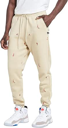 Amazon.com: Nike Air Jordan MJ Essentials All-Over Print Pants (US ...