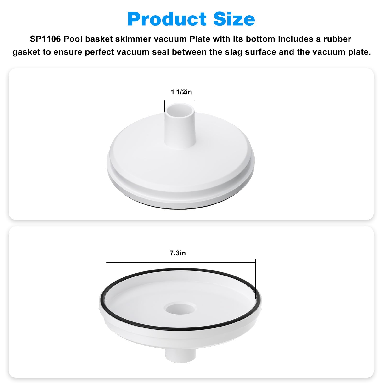 Snapklik.com : Pool Skimmer Vacuum Plate SP1106 Replacement Hayward Pool Vacuum Skimmer ...