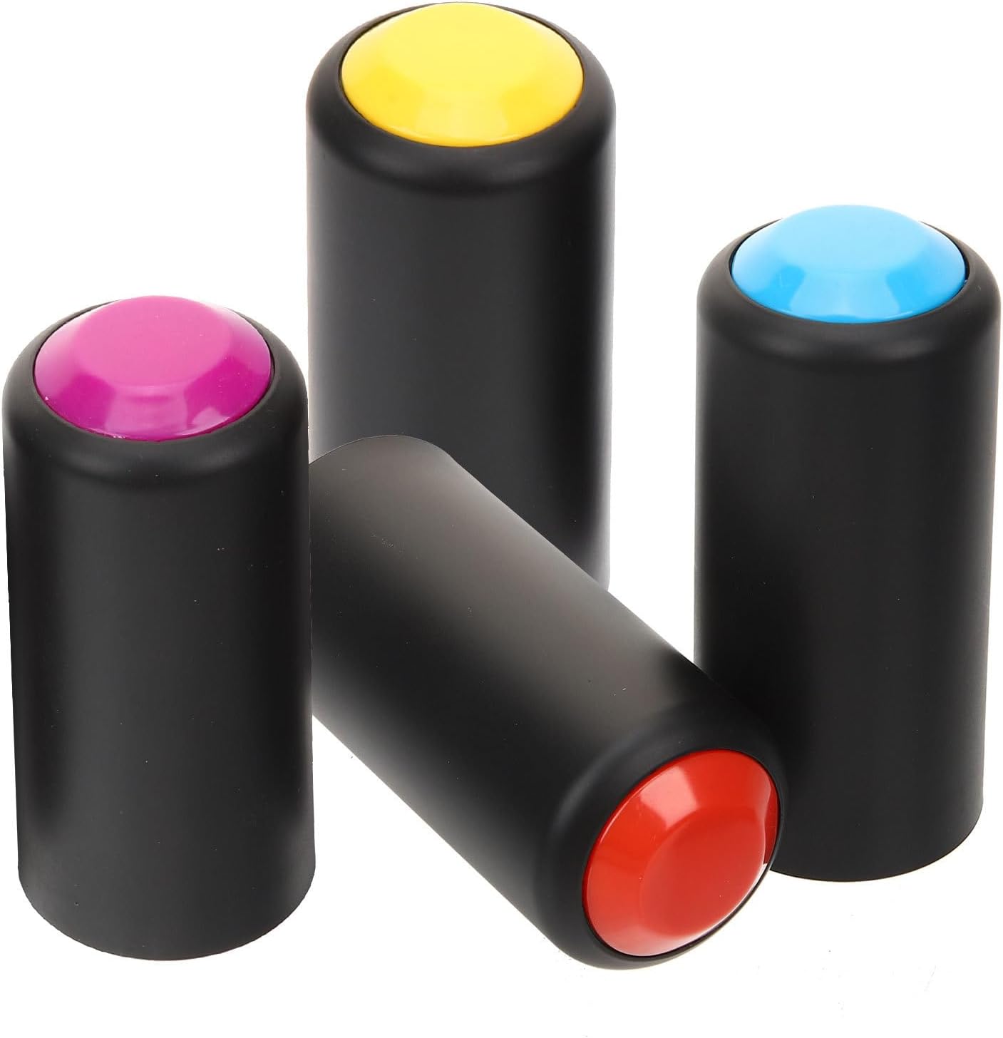Amazon.com: Vaguelly 4pcs Mic Battery Screw on Caps Microphone Cover ...