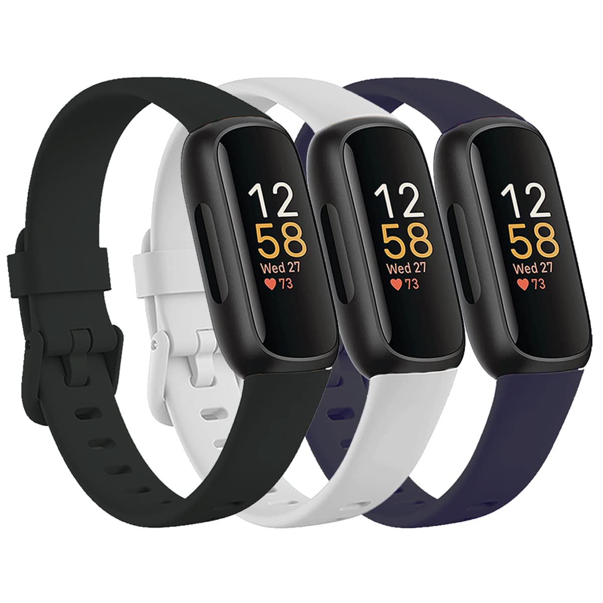 honecumi Replacement for Fitbit Inspire 3 Bands for Women, Inspire 3 ...