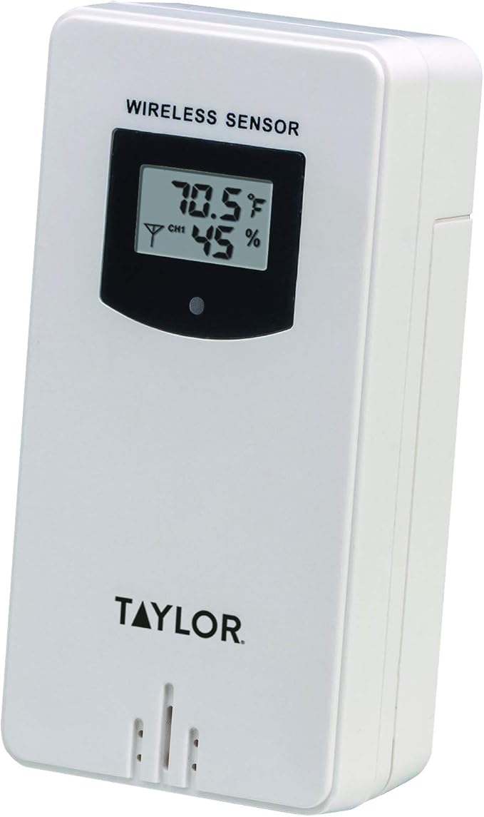 Amazon.com: Taylor Digital Deluxe Wireless Remote Sensor, Temperature ...