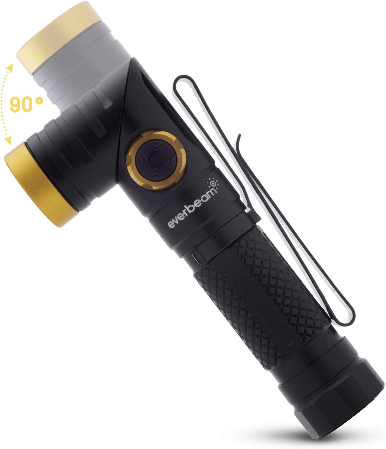 Streamlight 88830 PolyTac 90 LED Right Angle Polymer Flashlight, Black ...