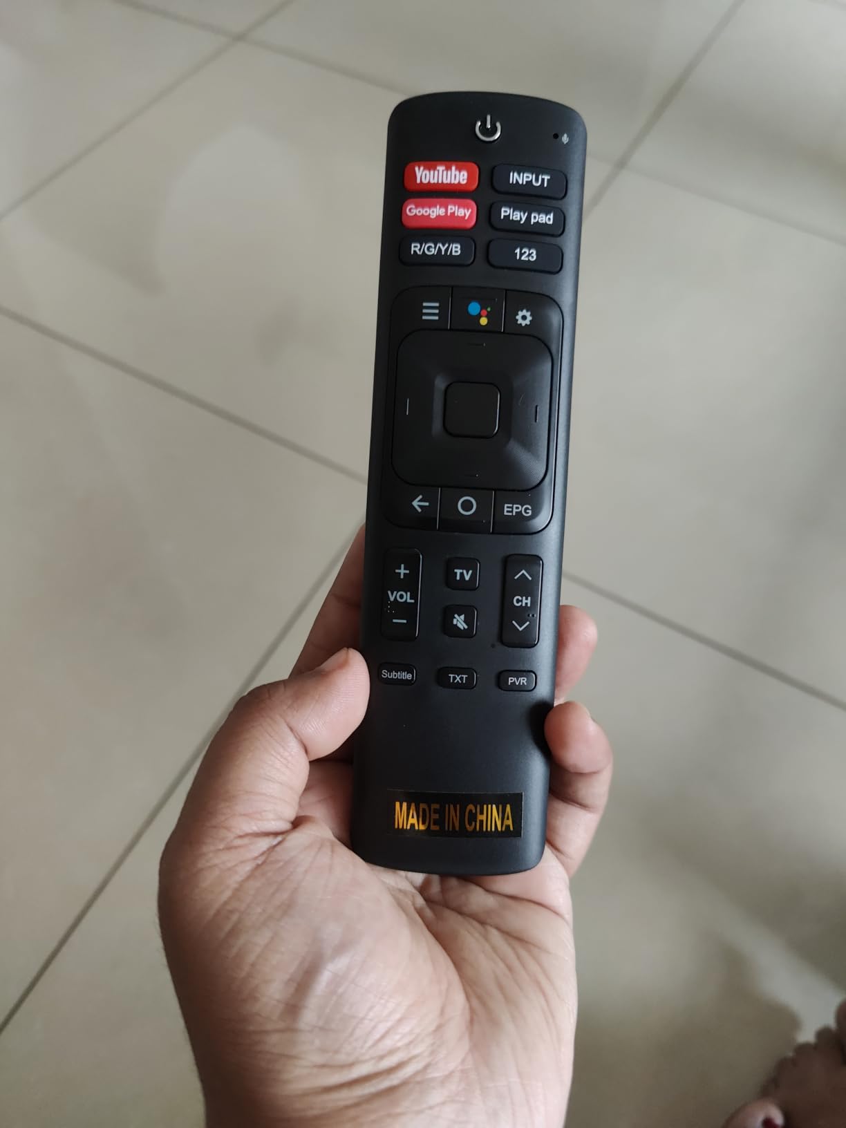 Buy Remote No. ERF3F69V with Voice Remote for, VU 4K UHD Smart LED TV ...